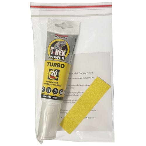 Soudal | T-Rex Turbo Glue | Adhesive for Glass Clamps | 125ml ...